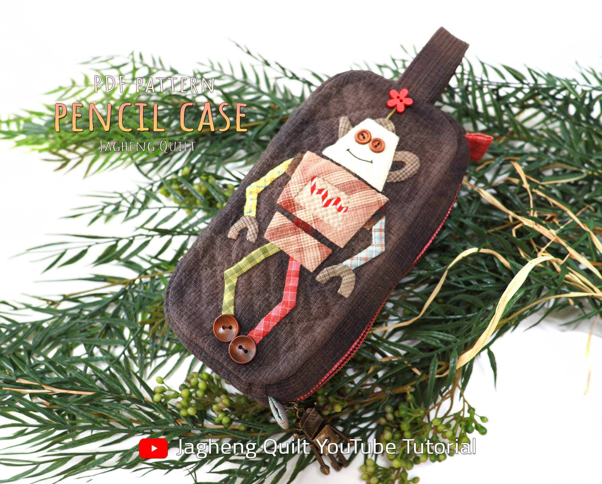 Kettle Robot Pencil Case PDF : PDF Pattern WITHOUT Written Instructions ...