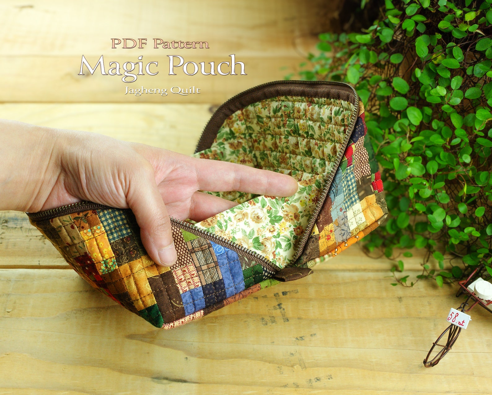 Magic Pouch : PDF Pattern WITHOUT Written Instructions, See the Video ...