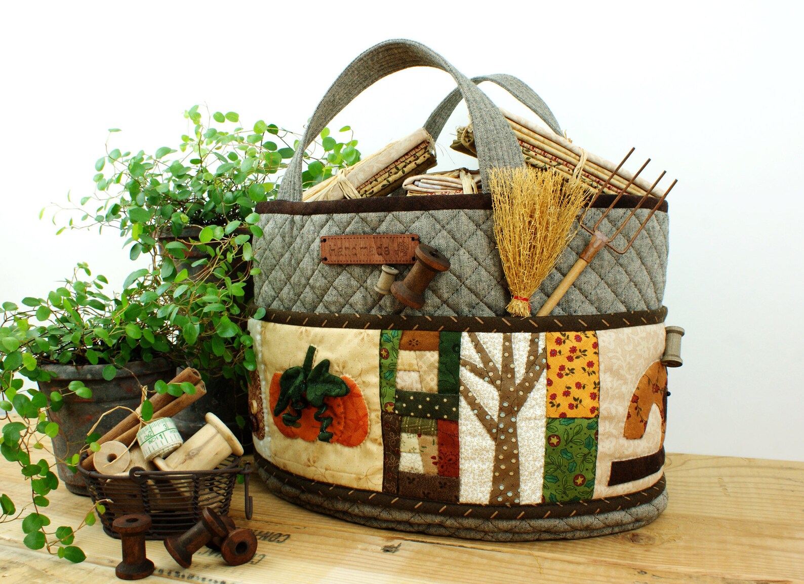 PDF Sewing Quilt Basket Pattern & Tutorialvideo in Youtube - Etsy