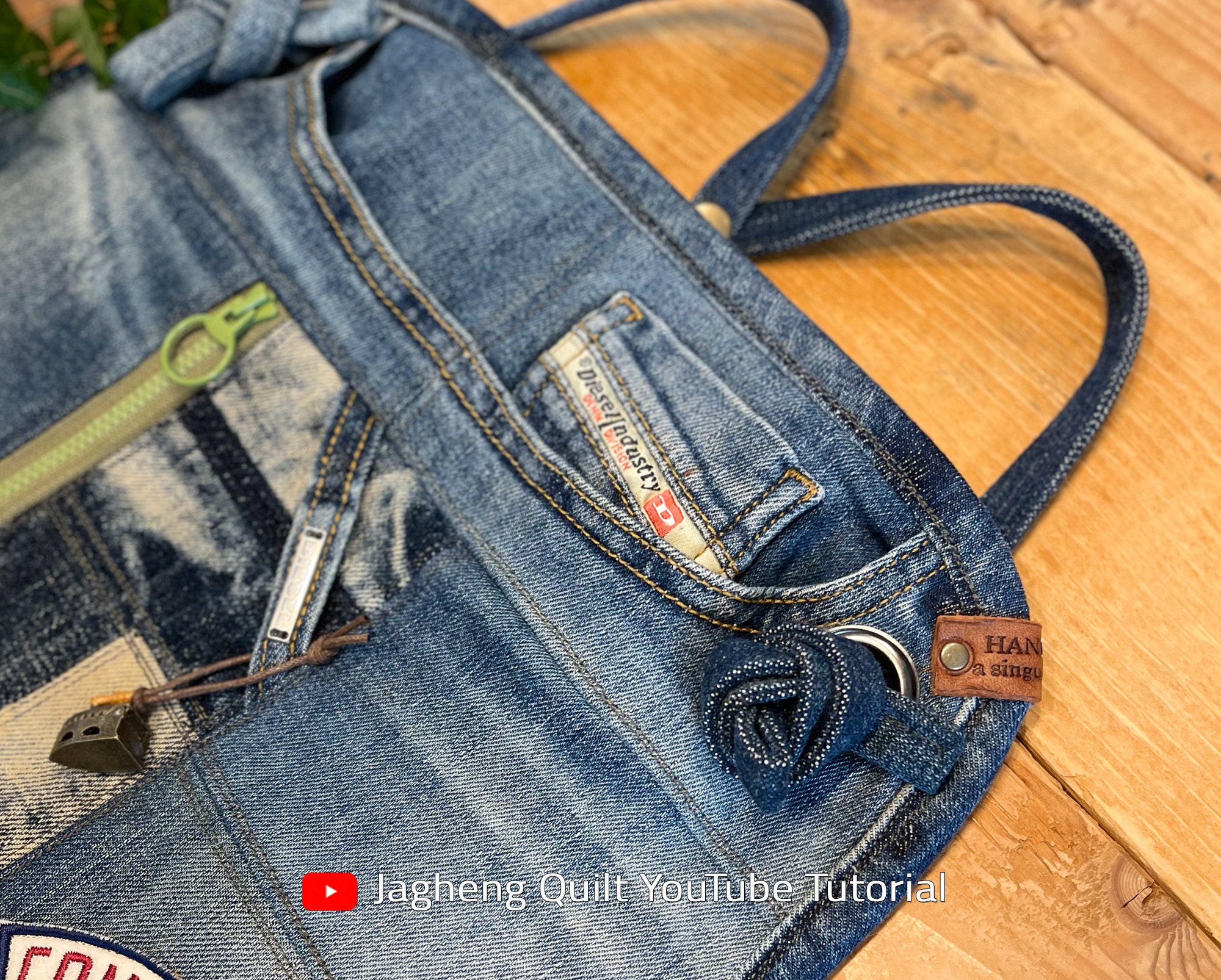 Denim Apron (A3) : PDF Pattern WITHOUT Written Instructions, See the ...