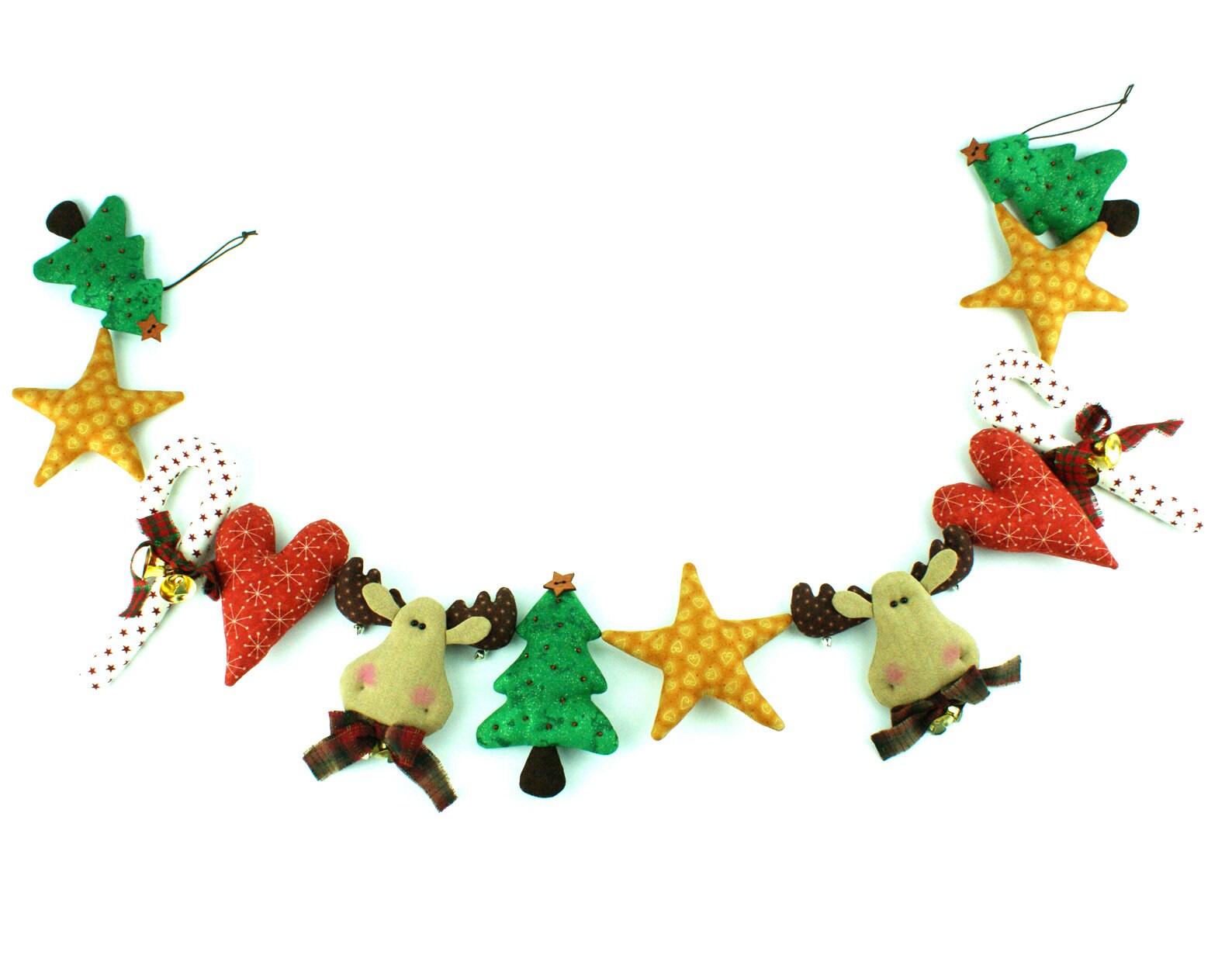 PDF Christmas Garland Sewing Pattern & Tutorialvideo in - Etsy