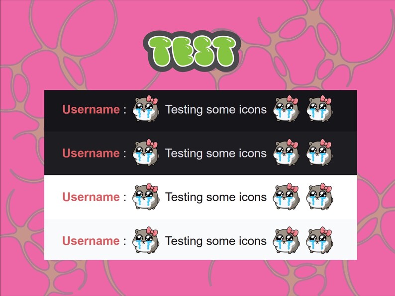 Sad Hamster Meme Emote | Cute Twitch, Discord Emotes - Etsy
