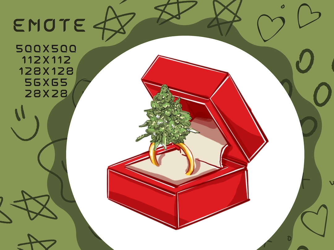 420 Ring Emote Twitch Emote Discord Emote Stoner Emote Streamer Emote ...