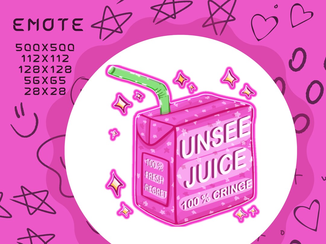 Unsee Juice Meme Emote Twitch Emote Discord Emote Twitch Funny Emote ...