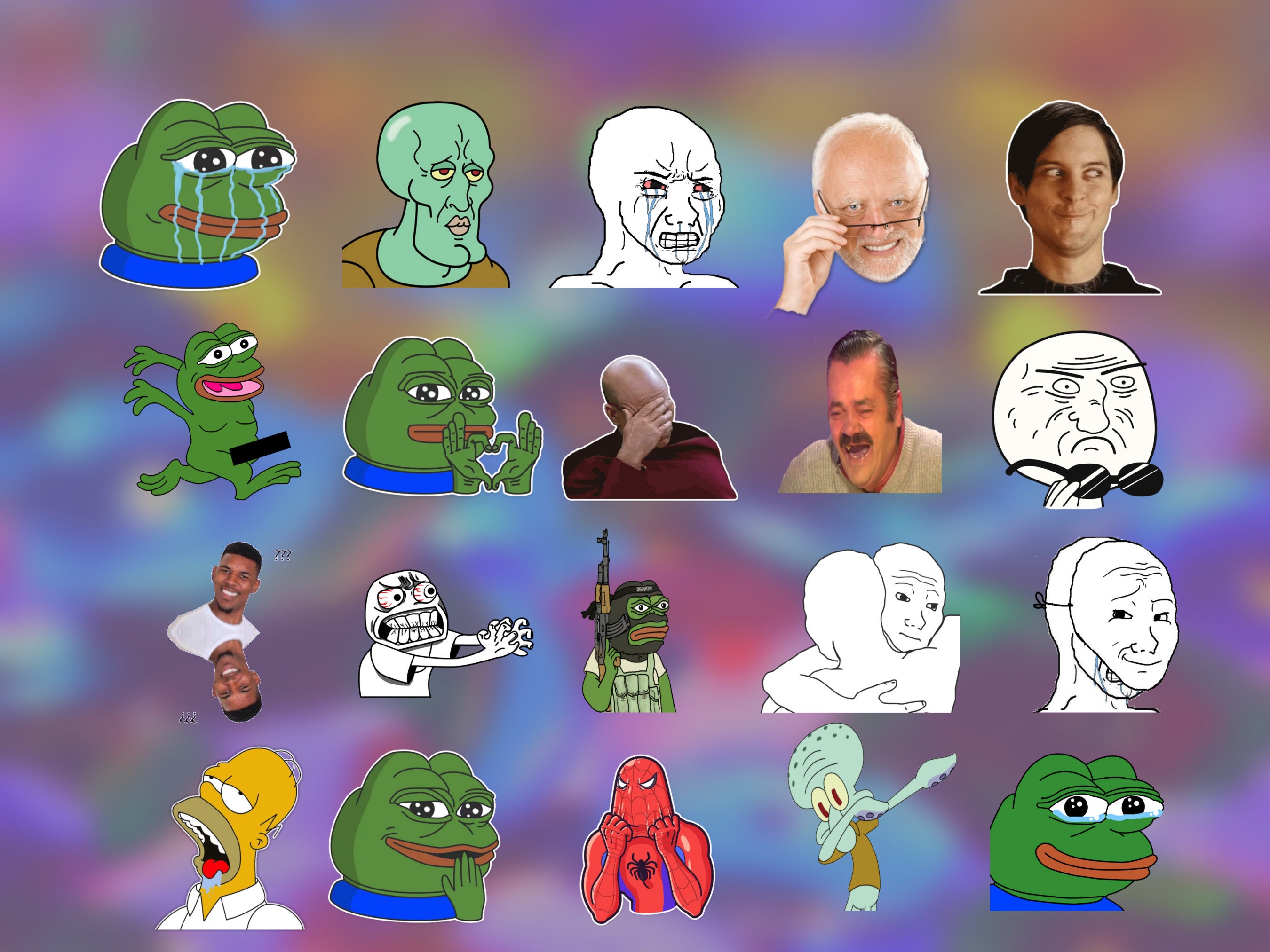 150 Meme Emote Pack Meme Emotes Twitch Discord Emotes - Etsy Canada