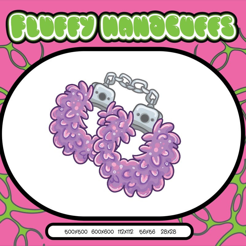 Fuzzy Handcuffs - Etsy