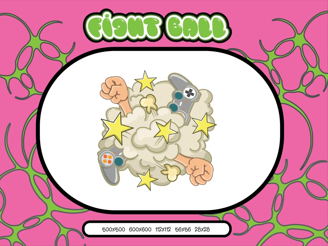 Dust Cloud, Fight Emote |twitch Emote | Discord Emote | Emote | Meme ...