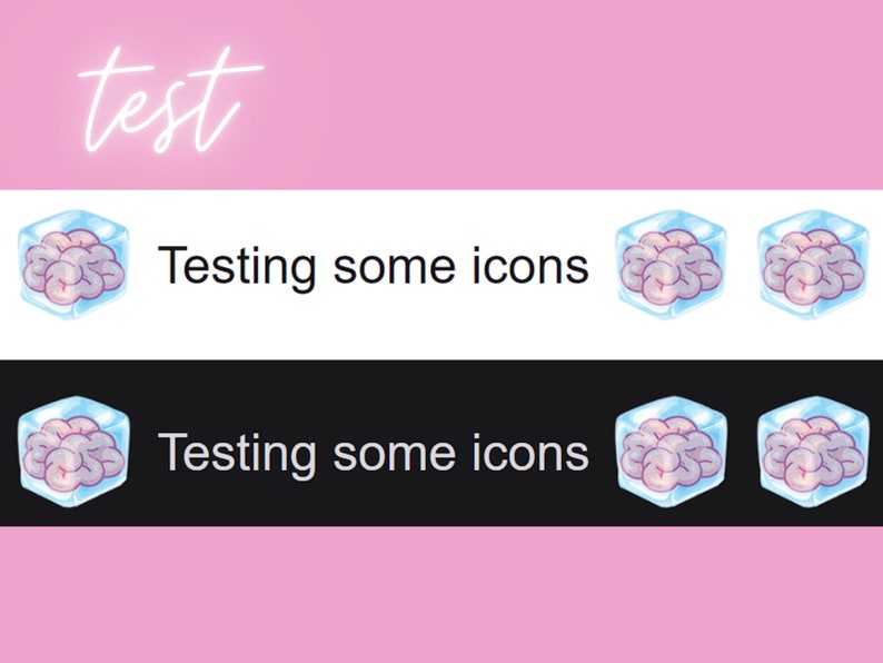 Frozen Brain Meme Emote Twitch Emote Discord Emote - Etsy