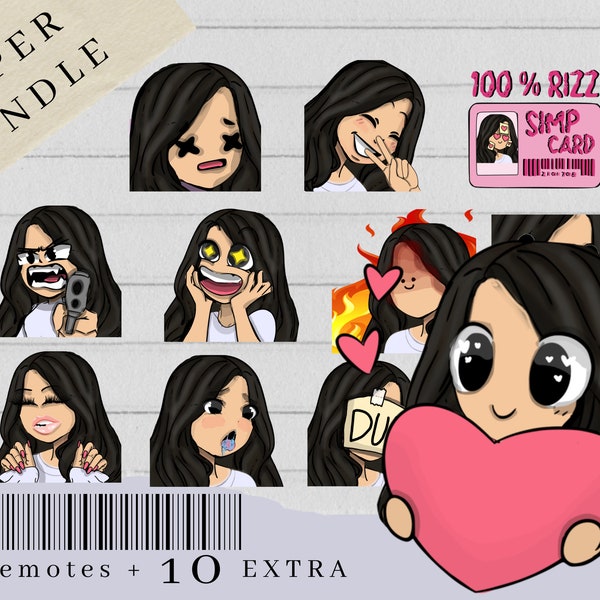 Emote Hair Base - Etsy