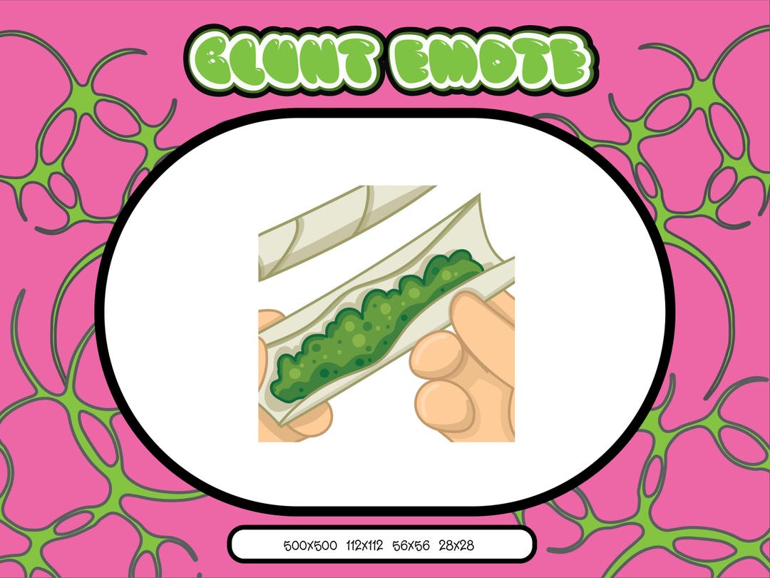 Rolling the Greens Emote | 420 Emote | Discord Emote | Twitch Emote ...