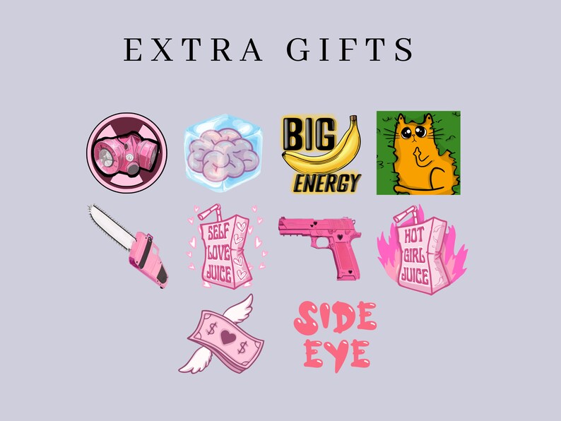 41 Cute Orange Cat Emote Bundle 10 Extra Emotes GIFT Emote Bundle Cat ...