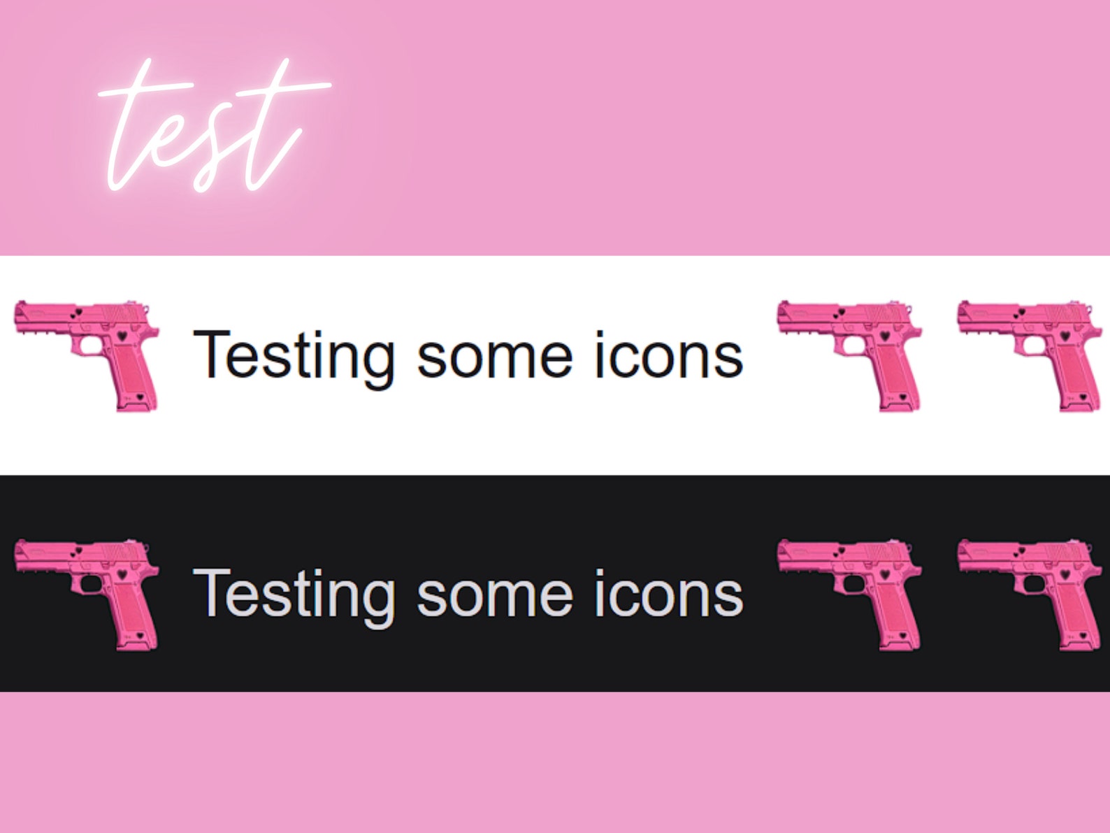Pink Gun Emote Twitch Emote Emote Discord Emote - Etsy