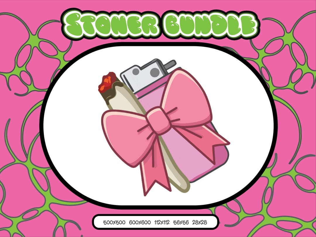 Stoner Bundle Emote Discord Emote Twitch Emote Emote 420 Emote - Etsy