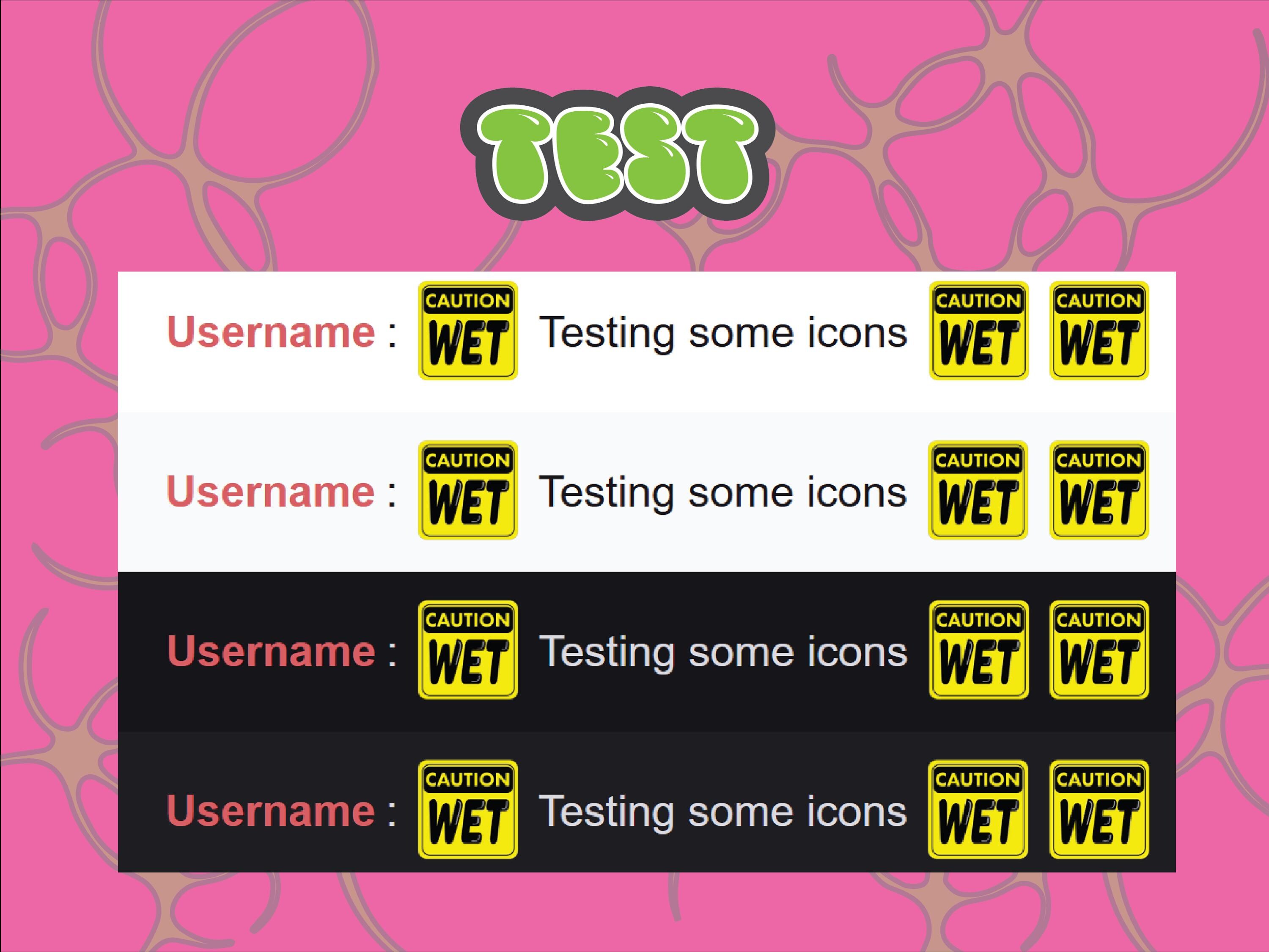 Caution Wet Sign Emote | Twitch Emote | Discord Emote | Meme Emote - Etsy