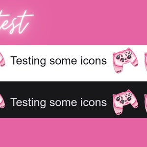 Pink Controller Emote Twitch Emote Discord Emote Pink Emotes Girl ...