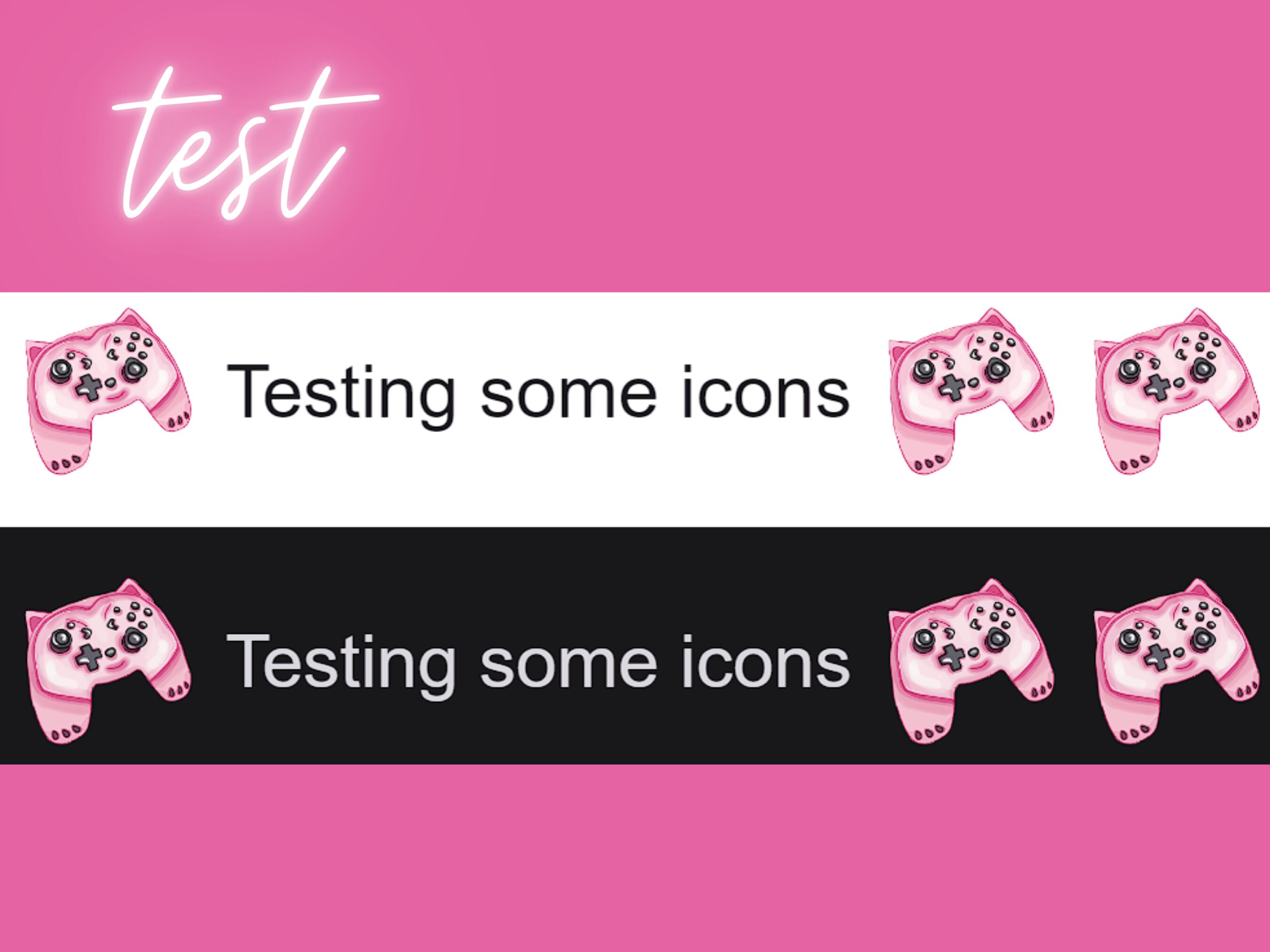 Pink Controller Emote Twitch Emote Discord Emote Pink Emotes Girl ...
