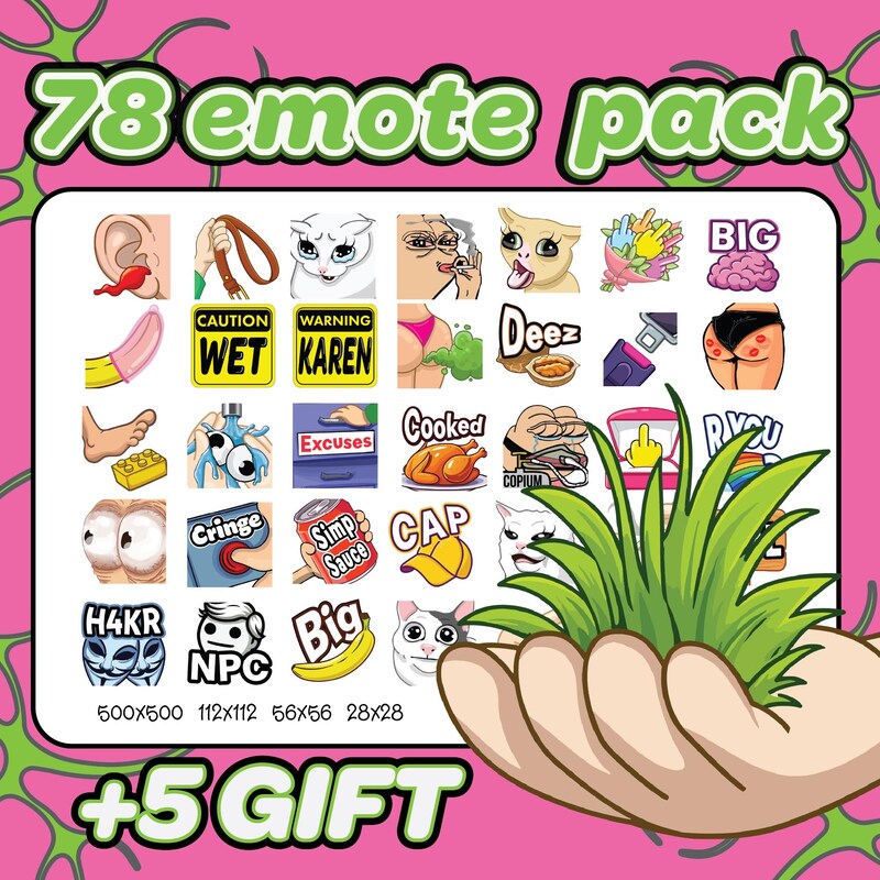 Dream Emotes for Twitch - Etsy