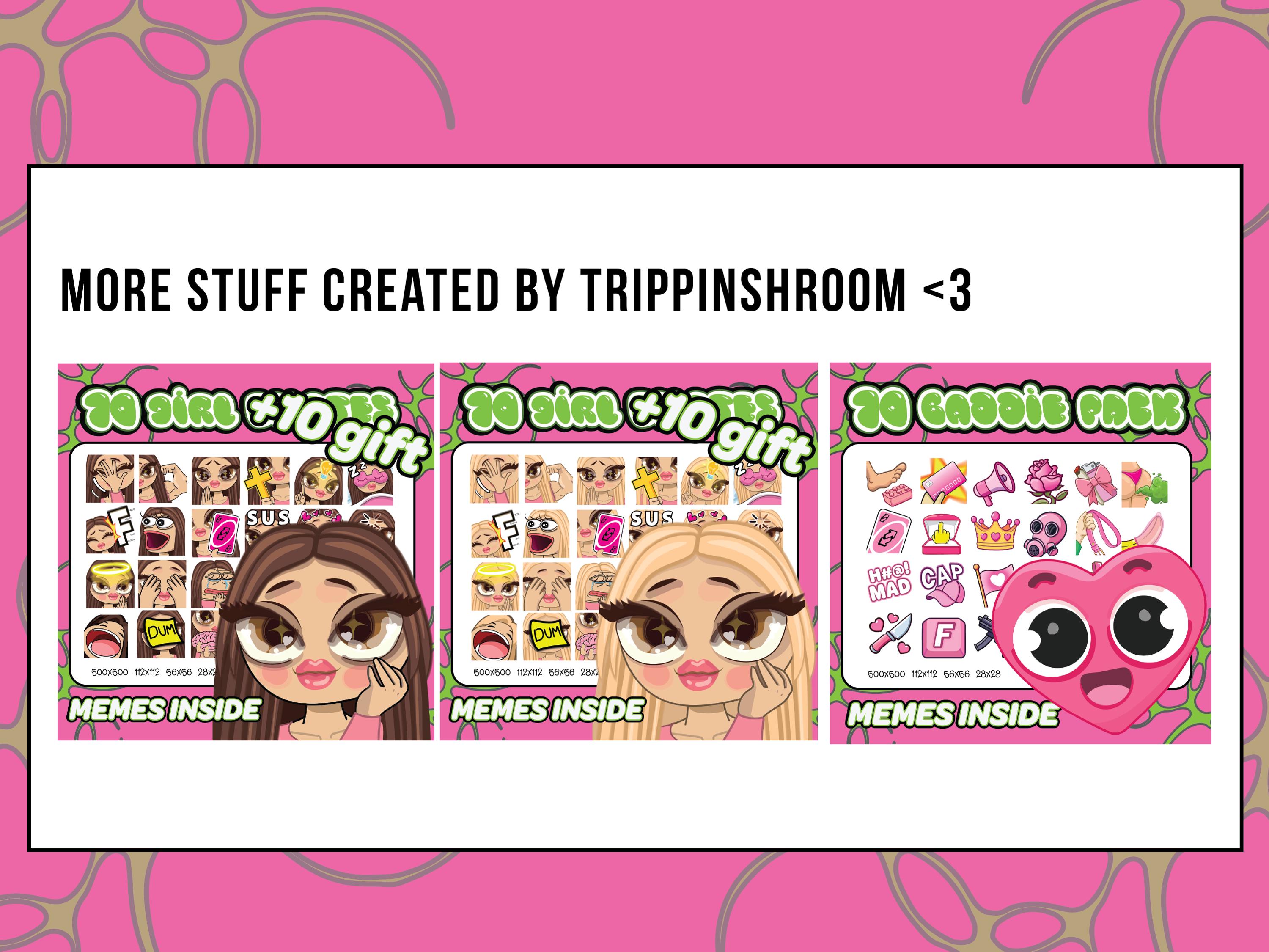 Brain Rot Meme Emote Pack Pt.2: Funny Twitch & Discord Emotes - Etsy