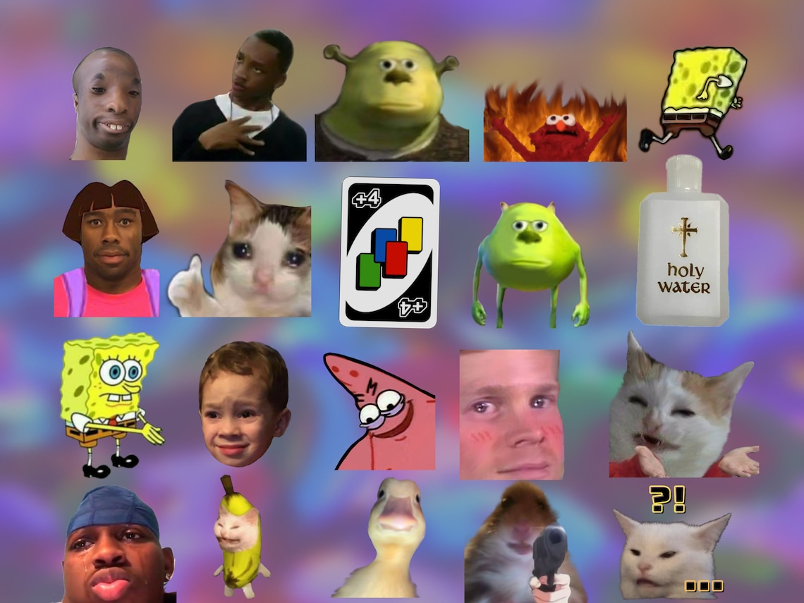 73 Meme Emotes Pack Meme Emotes Twitch Discord Emotes - Etsy