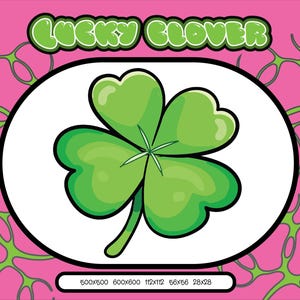 Lucky Four-leaf Clover Emote | Twitch Emote | Discord Emote | Lucky ...