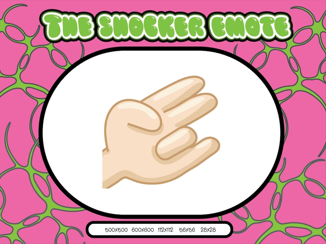 The Shocker Meme Emote | Discord Emote | Twitch Emote | Funny Emote ...