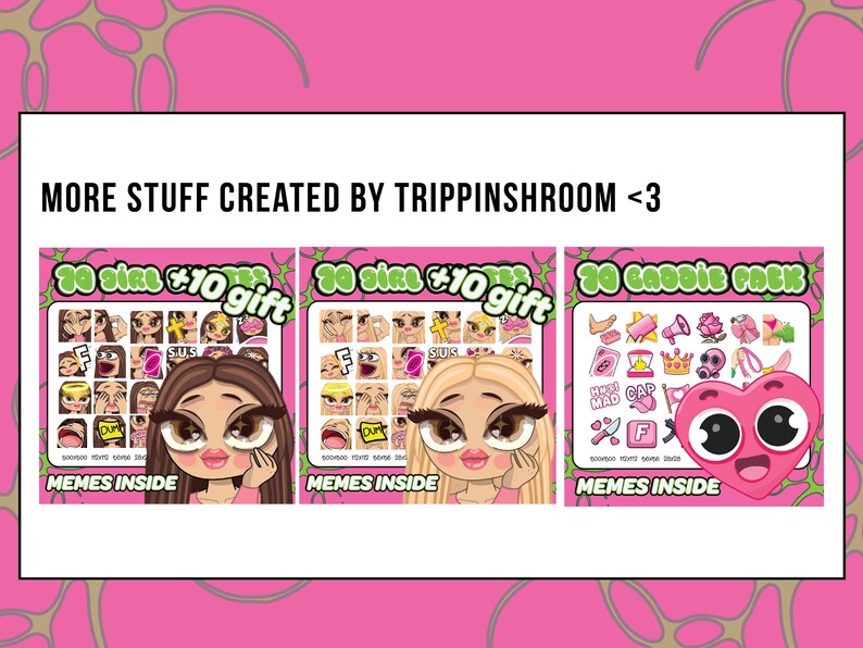 Funny Chicken Nugget Meme Emote: Twitch/discord (digital Download) - Etsy