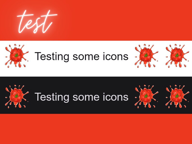 Smashed Tomato Emote Twitch Emote Discord Emote Emote Streamer Funny ...