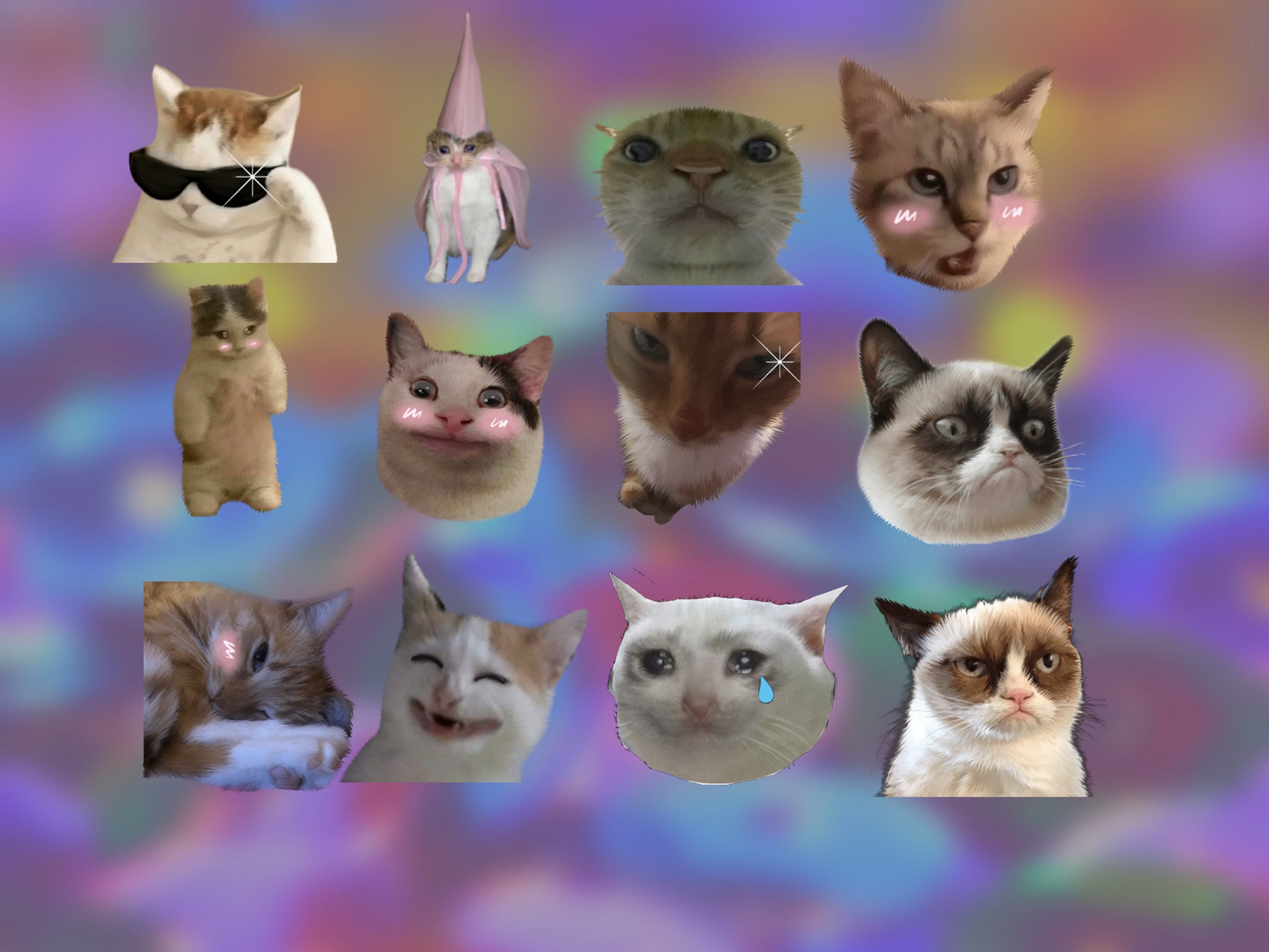 Pack de 73 émoticônes Emotes de mèmes Twitch, emotes Discord Emotes ...