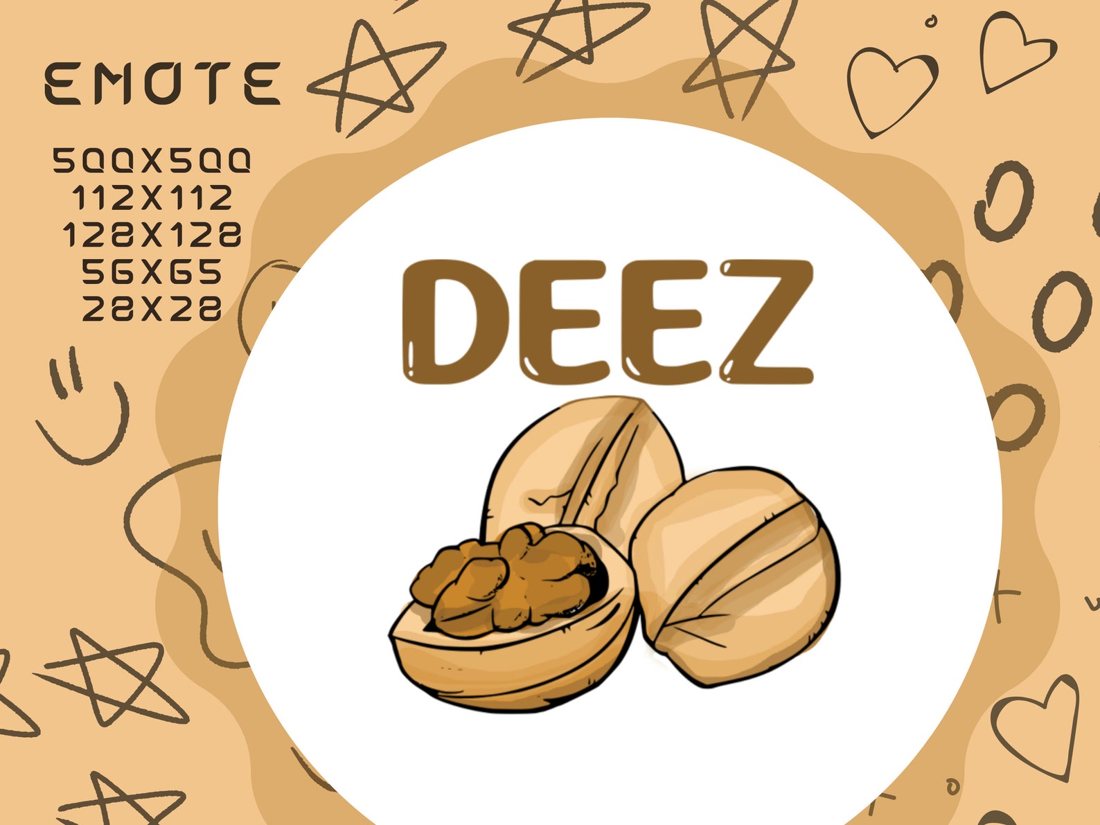 Nuts Meme Emote meme Emotes Twitch Emote Emote Emotes Discord - Etsy