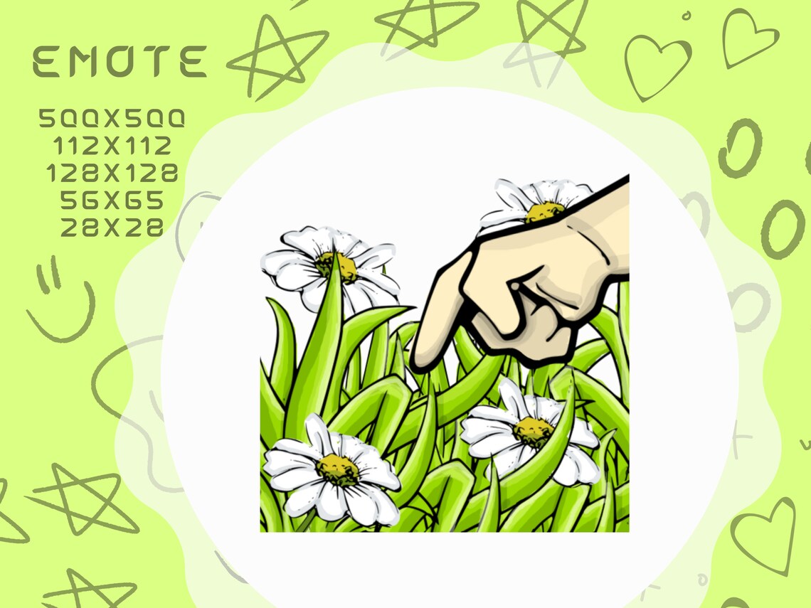 Touch Grass Meme Emote Emote Twitch Emote Discord Emote Etsy