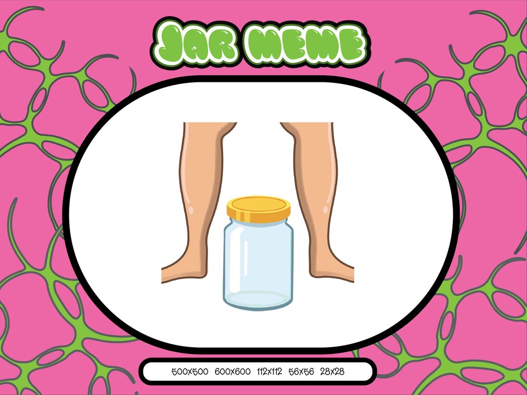 Jar Meme Emote | Discord Emote | Twitch Emote | Meme Emote | Emote - Etsy