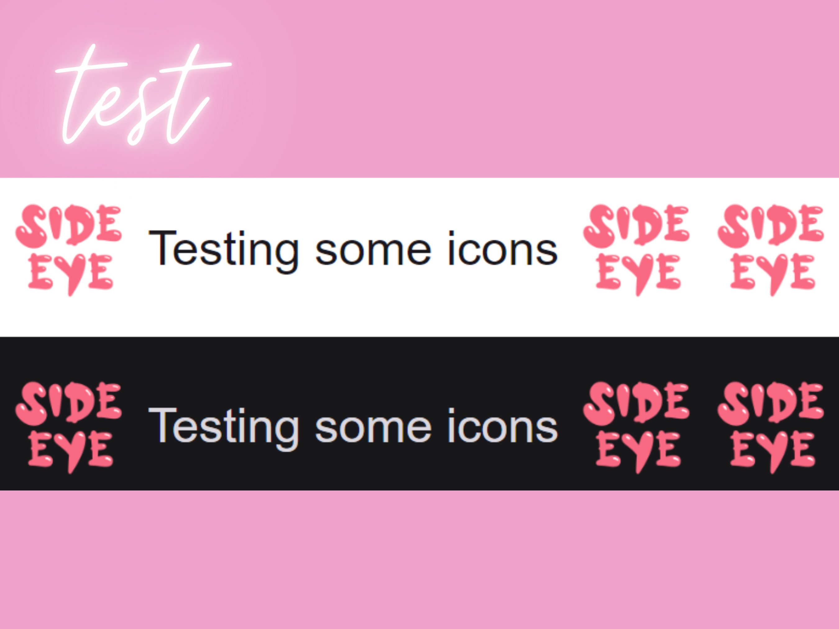 Pink Emote Side Eye Meme Twitch Emote Discord Emote - Etsy Canada