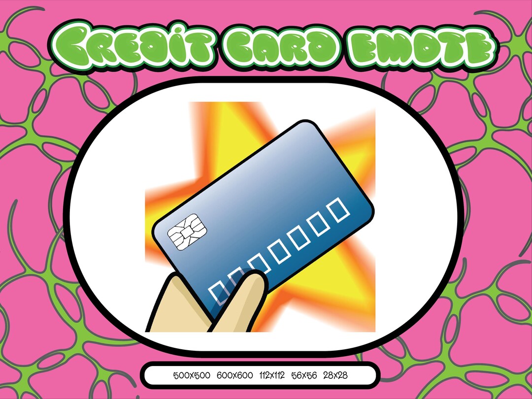 Card Emote | Twitch Emote | Discord Emote | Emote | - Etsy