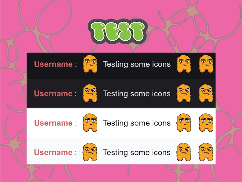 Funny Chicken Nugget Meme Emote: Twitch/discord (digital Download) - Etsy