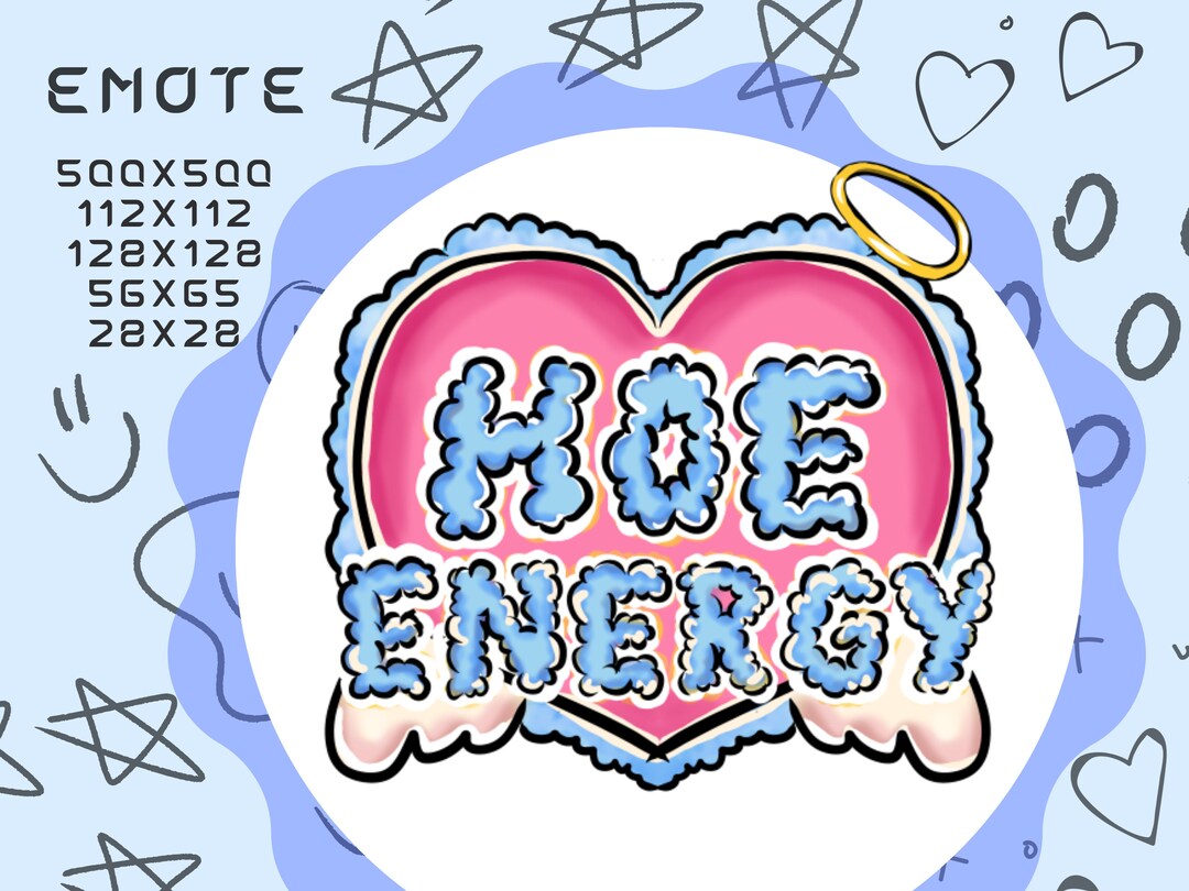 Energy Emote Funny Emote Meme Emote Pink Emote Kawaii Emote Twitch ...