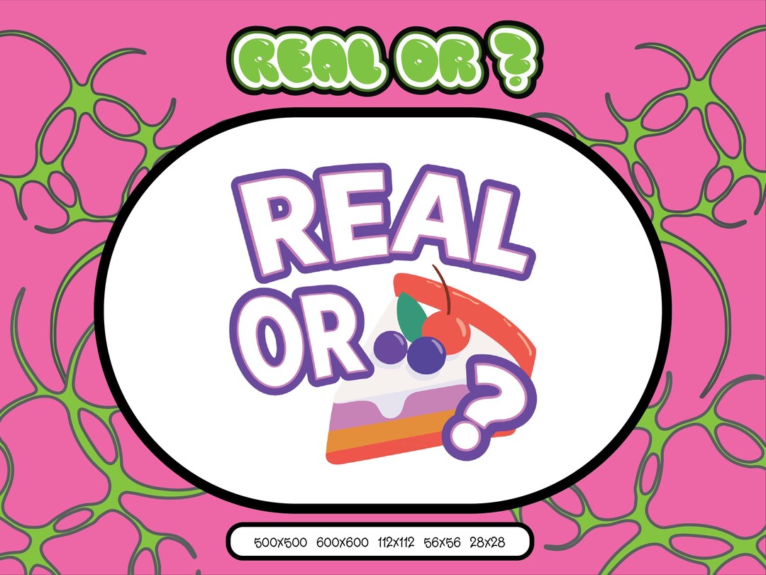 Real or ? Emote | Twitch Emote | Discord Emote | Meme Emotes | Emotes ...