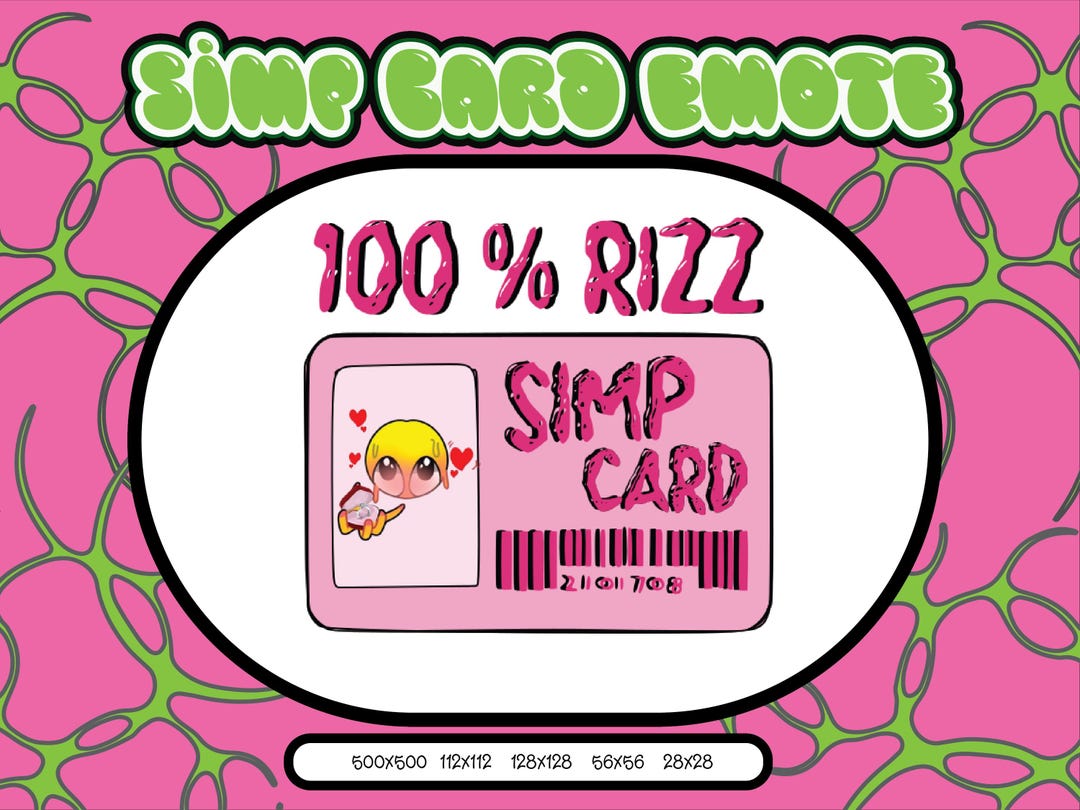Simp Card Meme Emote Meme Emotes Simp Emote Simp Card Emote Emotes ...