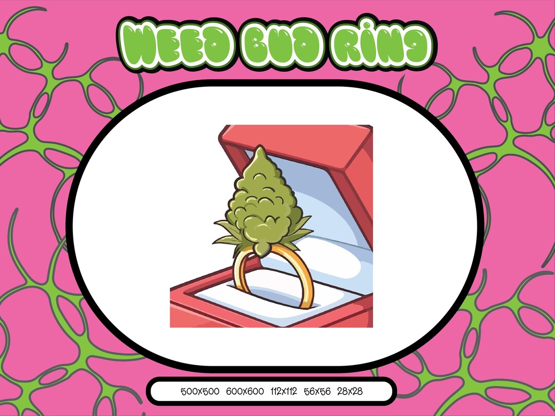 420 Ring Emote | Twitch Emote | Discord Emote | Stoner Emote | Streamer ...