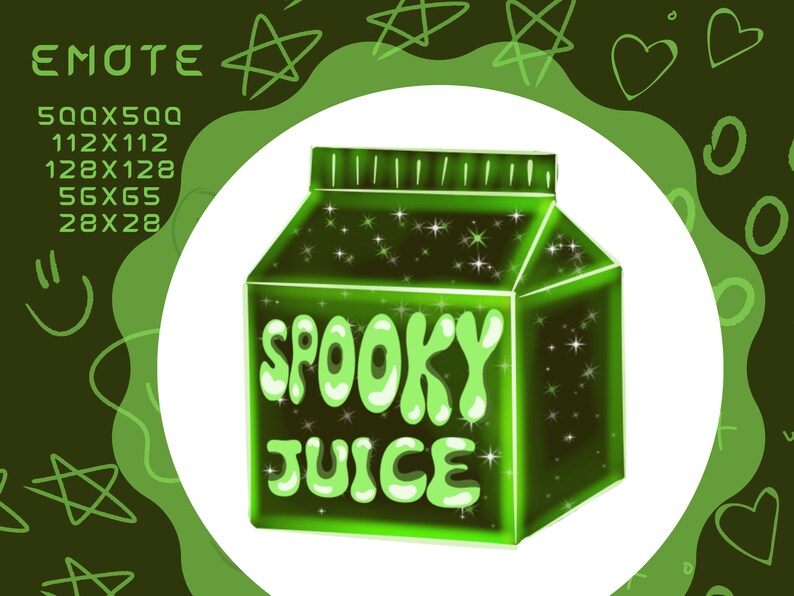 Spooky Halloween Emote Twitch Emote Discord Emote Emote Halloween Emote Spooky Emote Juice Emote ...
