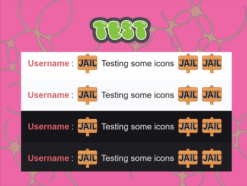 Jail Meme Emote | Emote | Meme Emote | Twitch Emote | Discord Emote ...