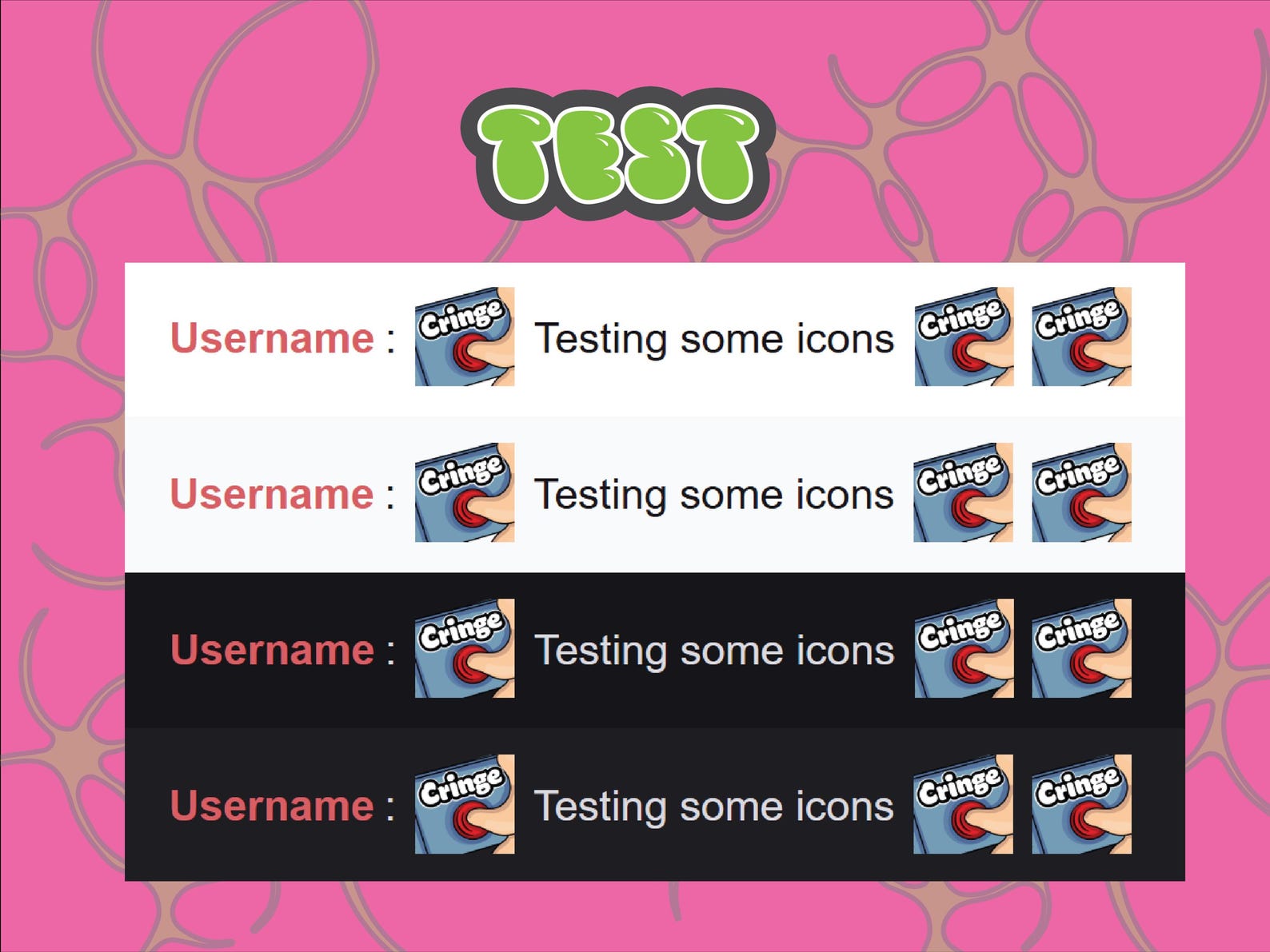 NEW VERSION Cringe Button Emote | Twitch Emote | Discord Emote | Emote ...