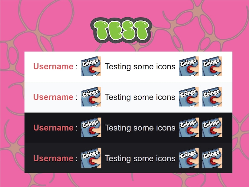 NEW VERSION Cringe Button Emote | Twitch Emote | Discord Emote | Emote ...