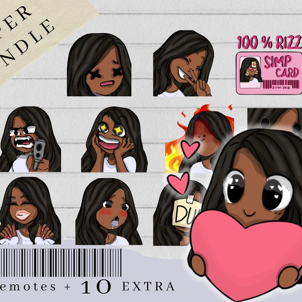 Black Brown Hair - Etsy