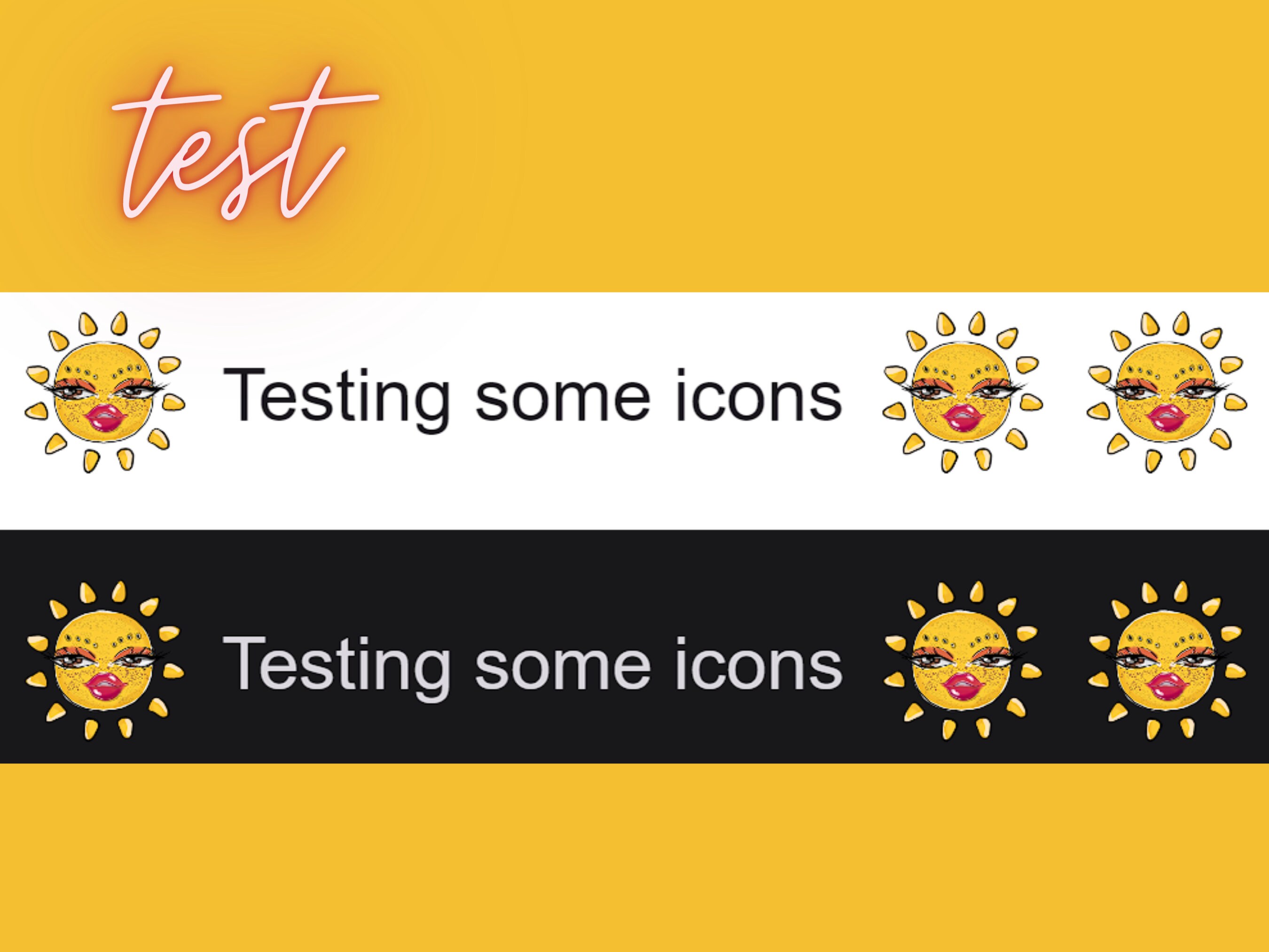 Pretty Sun Emote Emote Twitch Emote Discord Emote Kawaii Emote - Etsy