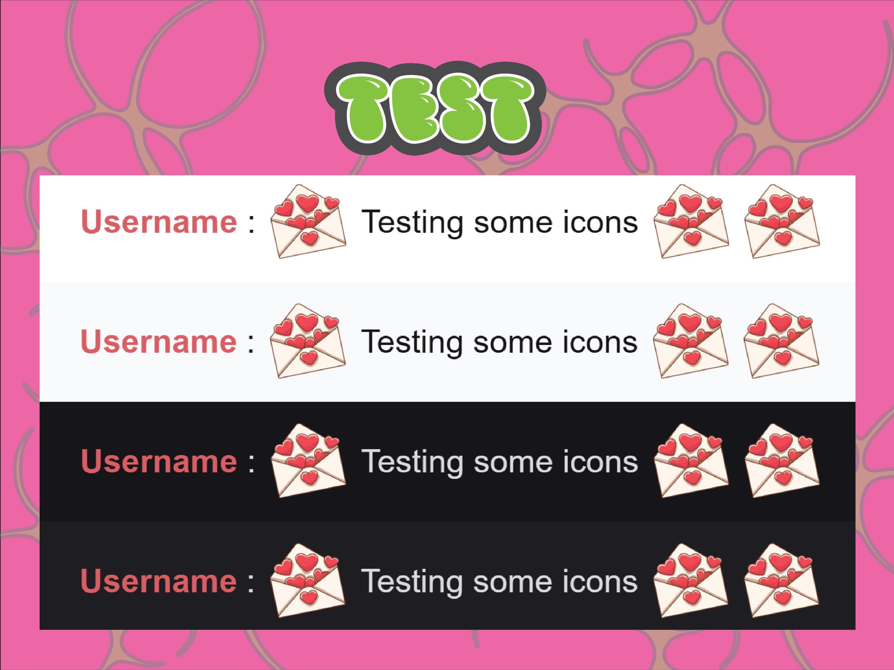 Love Letter Emote | Twitch Emote | Discord Emote | Valentine's Day ...