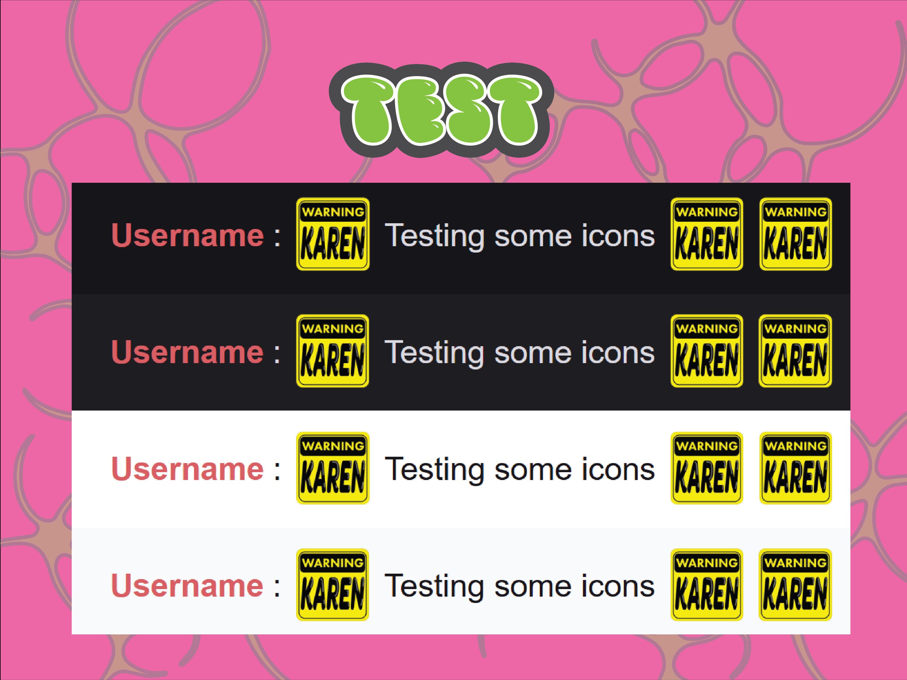 Karen Warning Sign Meme Emote | Meme Emote | Twitch Emote | Discord ...