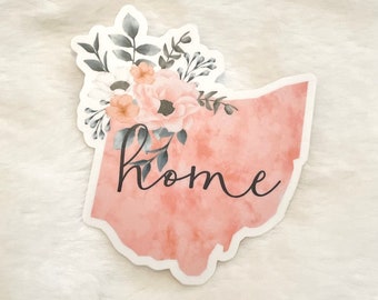 Ohio Home Stickers - Etsy