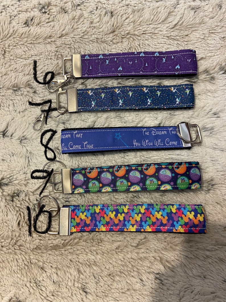 Icons Key Fobs Key Chains Wrist Strap - Etsy
