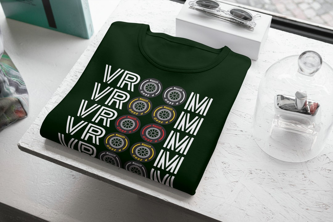 F1 Shirt, Vroom, F1 Gift, Formula 1, Racing Shirt, F1 Merch, Racing Fan ...