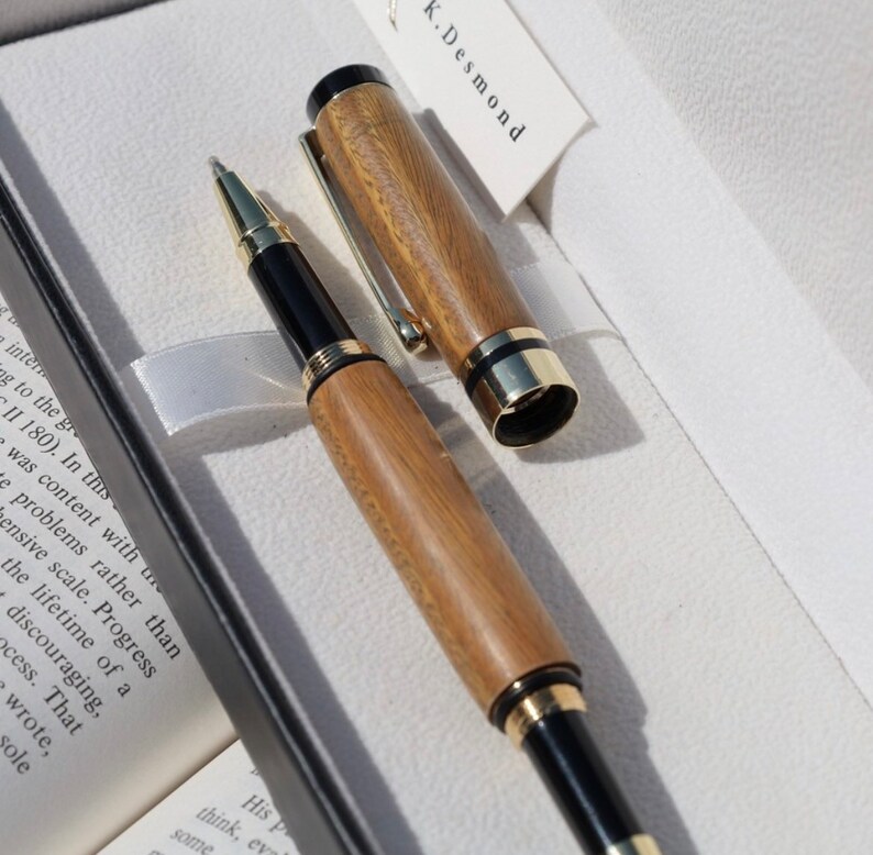 The Heaviest Tree in the World 2-way Lignum Vita Fountain Pen/ballpoint ...